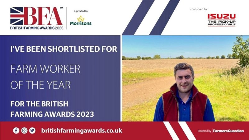 Moulton College farmer unveiled as British Farming Awards finalist ...