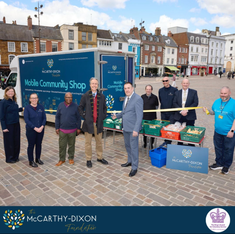TMDF officially launches new Mobile Community Shop | Northamptonshire ...